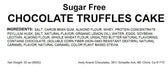 Sugar-Free Chocolate Truffle Cake | Keto & Diabetic-Friendly